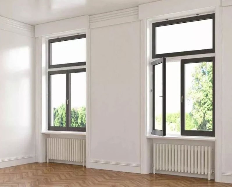Aluminium French Windows – Ecovetawindoors